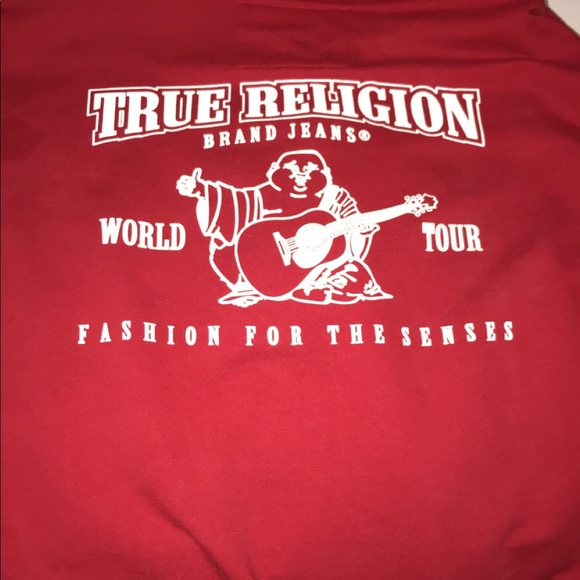True Religion | Jackets & Coats | Red True Religion Jacket | Poshmark